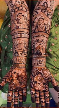 Stylish Mehndi Designs by Mehandi Artist in Delhi